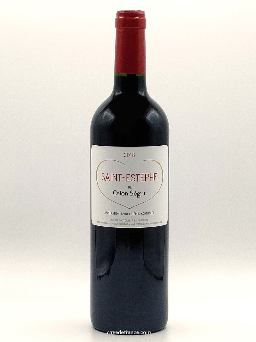Saint Estèphe de Calon Ségur 2018 – Cave de France